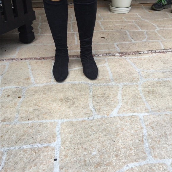 PAZZO | Shoes | Pazzo Black Suede Boots | Poshmark